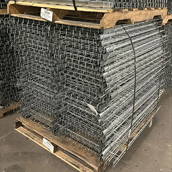 48in x 46in Used Wire Deck- Drop In- Full Step- 3 Channel | WH1