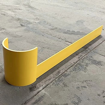 48in x 5in End of Aisle Protector- Right | WH1