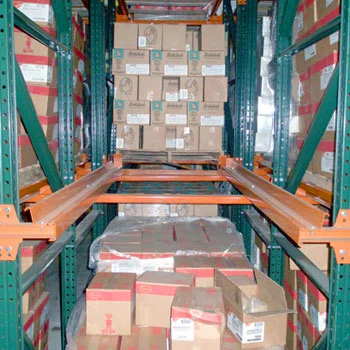 192in x 54in Reconditioned Drive In Rack System- 12 Pallet Positions | WH1