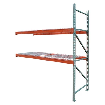 42in x 120in x 108in Pallet Rack Adder - 4 Wire Decks | WH1
